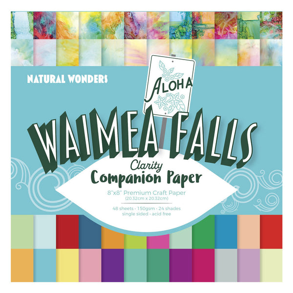 Waimea Falls Companion Paper 8" x 8" (Single-Sided) – Pergamano