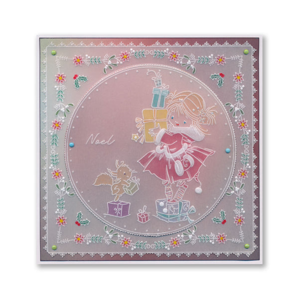 Molly - Sprite Poppet A6 Square Groovi Plate – Pergamano
