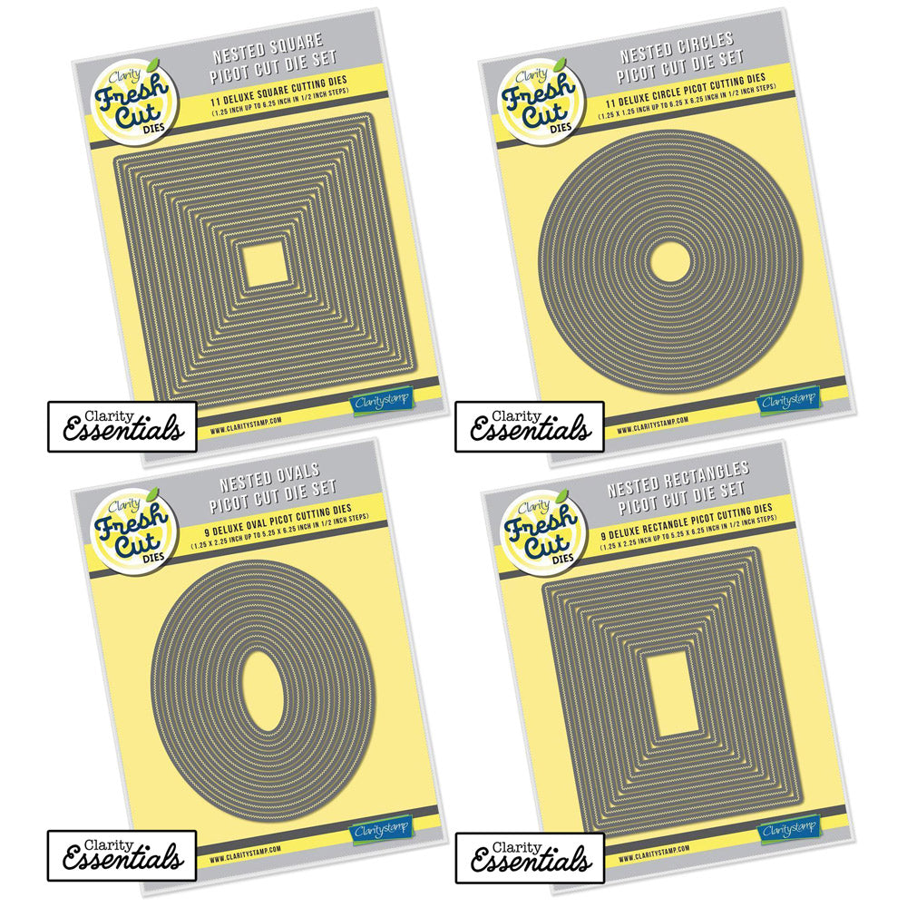 Nested Picot Cut Dies Collection – Pergamano