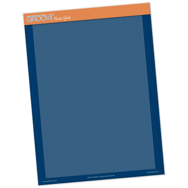 Diagonal Basic A4 Groovi Piercing Grid – Pergamano