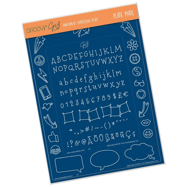 Groovi Go! A6 Groovi Plate Mate – Pergamano