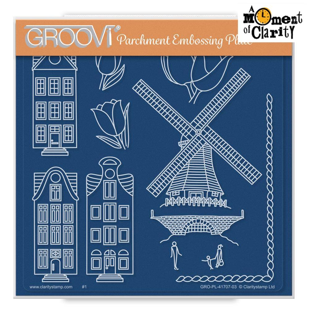 Barbara's SHAC Holland A5 Square Groovi Plate – Pergamano