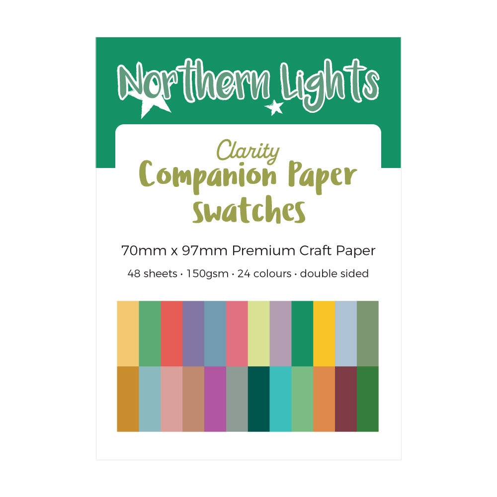 Northern Lights Companion Paper Swatches – Pergamano